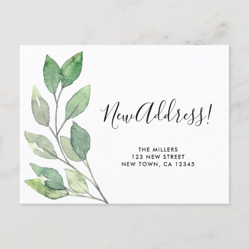 We've Moved New Address Moving Announcement Postcard | Zazzle