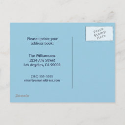 We've Moved New Home Address Change Announcement Postcard | Zazzle