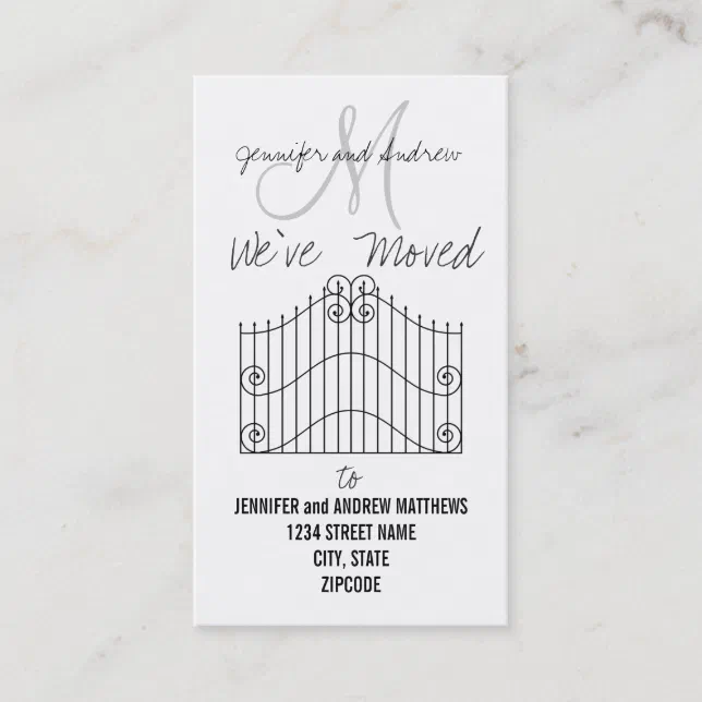 We've Moved to New Address Announcement | Zazzle
