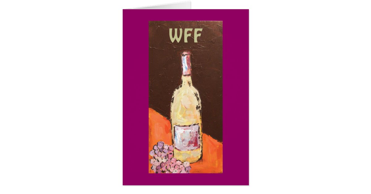 WFF card | Zazzle