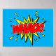 Whack - Comic Sign / Poster | Zazzle