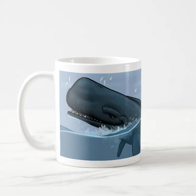 Whale coffee mug | Zazzle