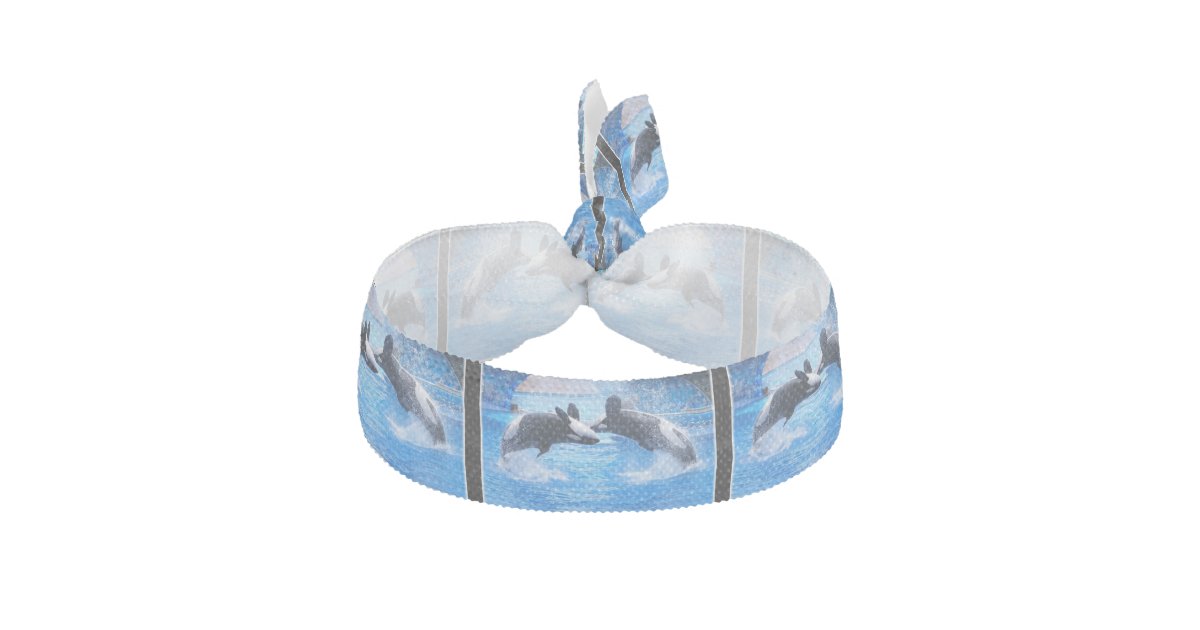 Whale Photo Elastic Hair Tie | Zazzle
