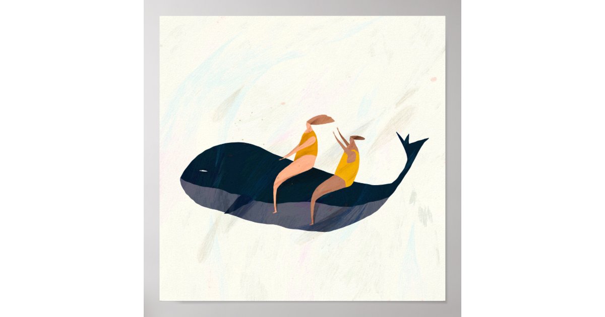 Whale Poster | Zazzle