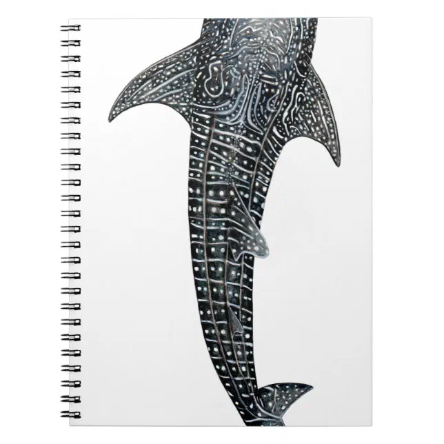 Whale shark notebook | Zazzle