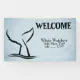 Whale Tail Blue Banner | Zazzle