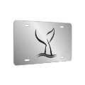 Whale Tail License Plate | Zazzle