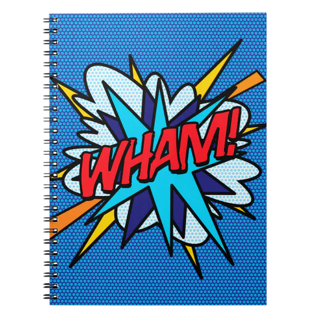 WHAM Fun Retro Comic Book Pop Art | Zazzle