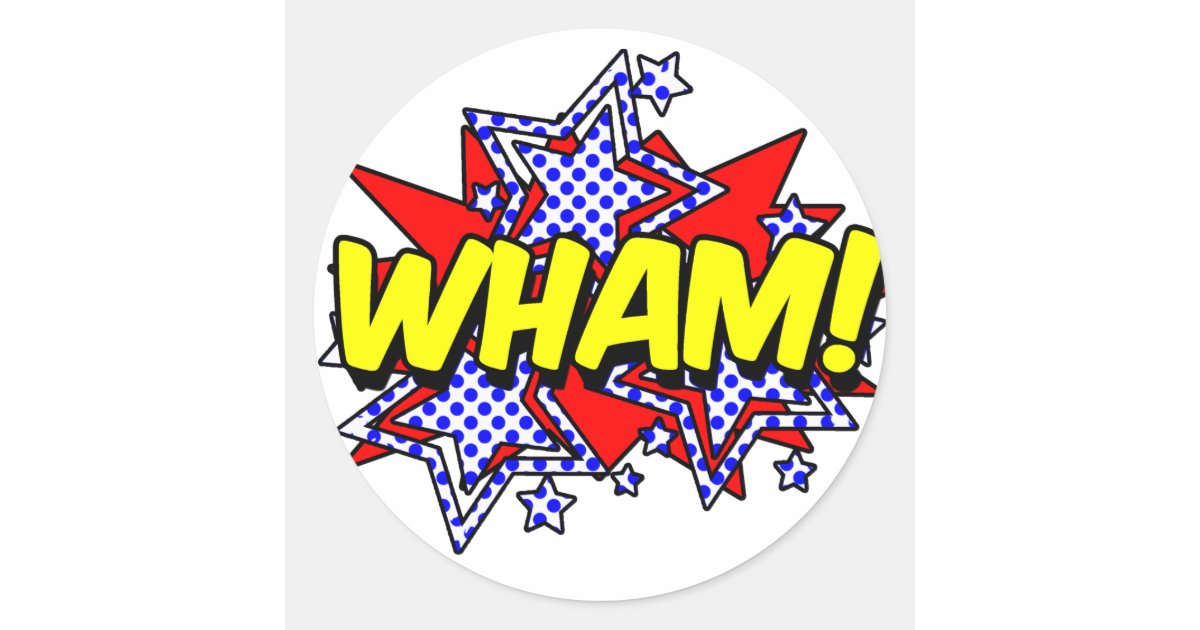 WHAM! Sticker Sheet | Zazzle