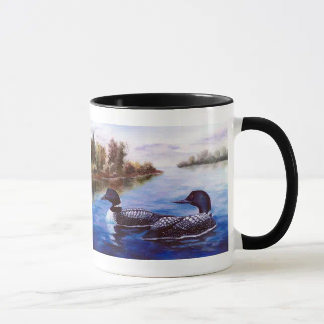 What A Pair Loon mug | Zazzle