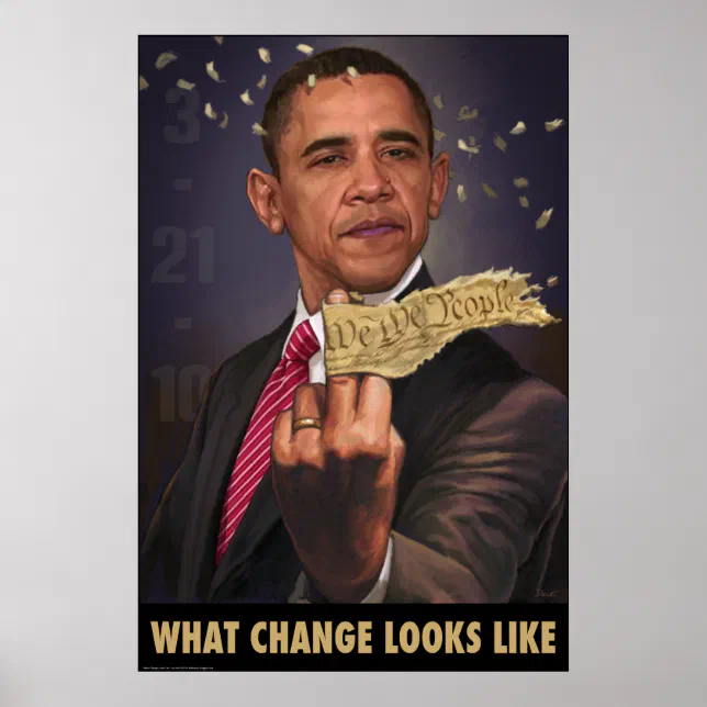 What Change Looks Like Poster | Zazzle