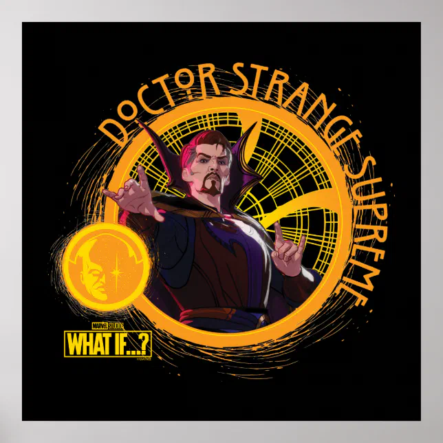 What If…? | Doctor Strange Supreme Poster | Zazzle