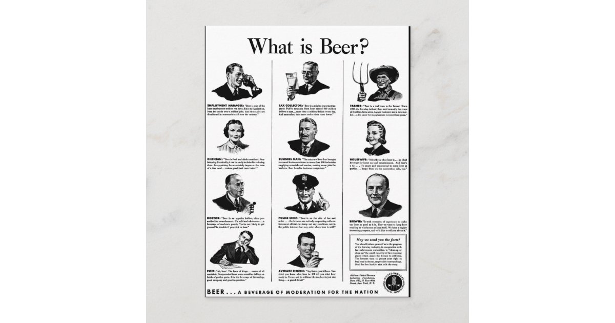 What is Beer? Postcard | Zazzle