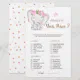 What is in Your Purse Baby Elephant Baby Shower | Zazzle