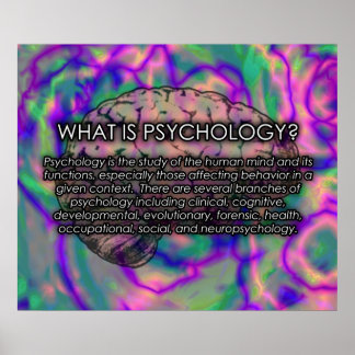 Psychology Posters | Zazzle