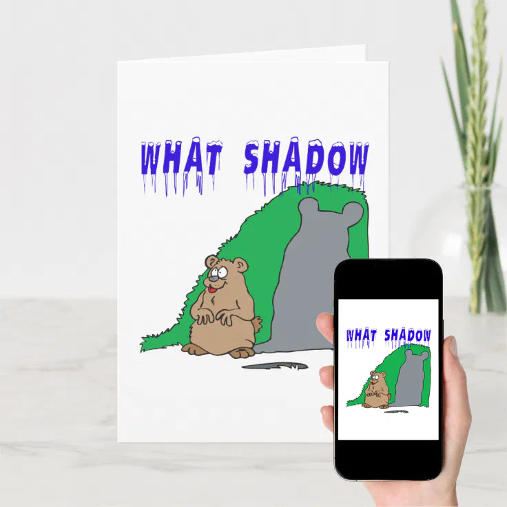 What Shadow Card | Zazzle