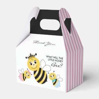 What Will The Little Honey Bee Favor Boxes | Zazzle