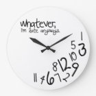 whatever large clock | Zazzle
