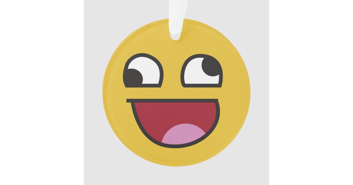 whatever. laughing emoji ornament | Zazzle