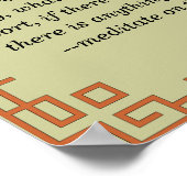 Whatever things are true... Bible Quote Prayer Poster | Zazzle