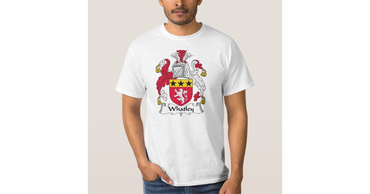 Whatley Family Crest T-Shirt | Zazzle