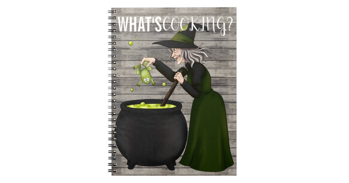 What's Cooking Witch Notebook | Zazzle