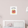 What's Poppin Funny Popcorn Pun Poster | Zazzle