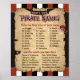 What's Your Pirate Name Party Game Poster | Zazzle