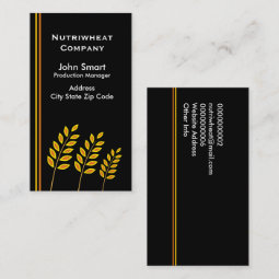 Wheat Company Business Cards | Zazzle