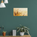 Wheat field poster | Zazzle