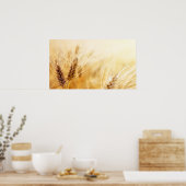 Wheat field poster | Zazzle