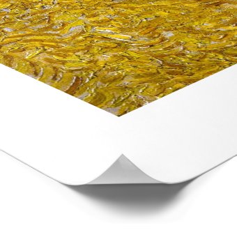 Wheat Fields with Reaper at Sunrise Van Gogh Poster | Zazzle