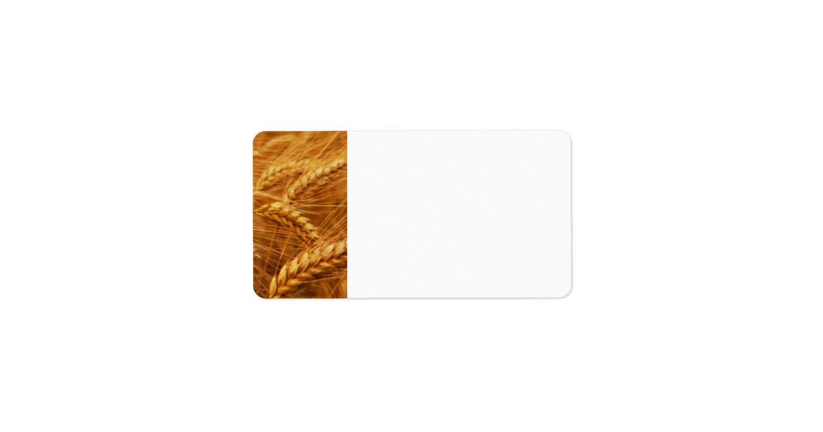 Wheat Label | Zazzle
