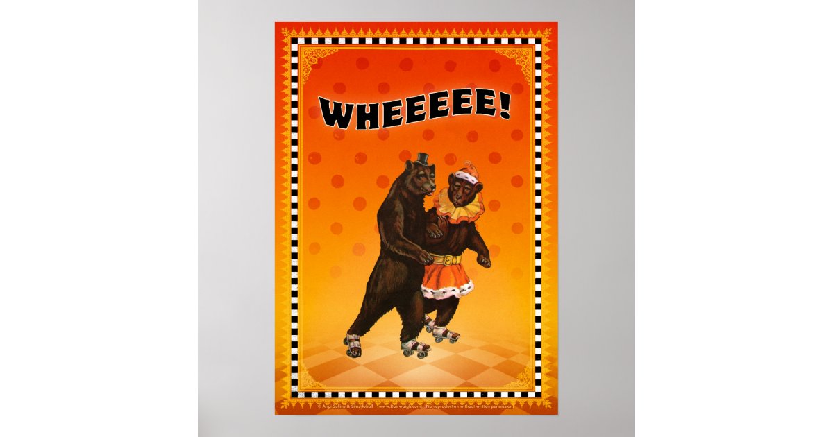 WHEEEEE! POSTER | Zazzle
