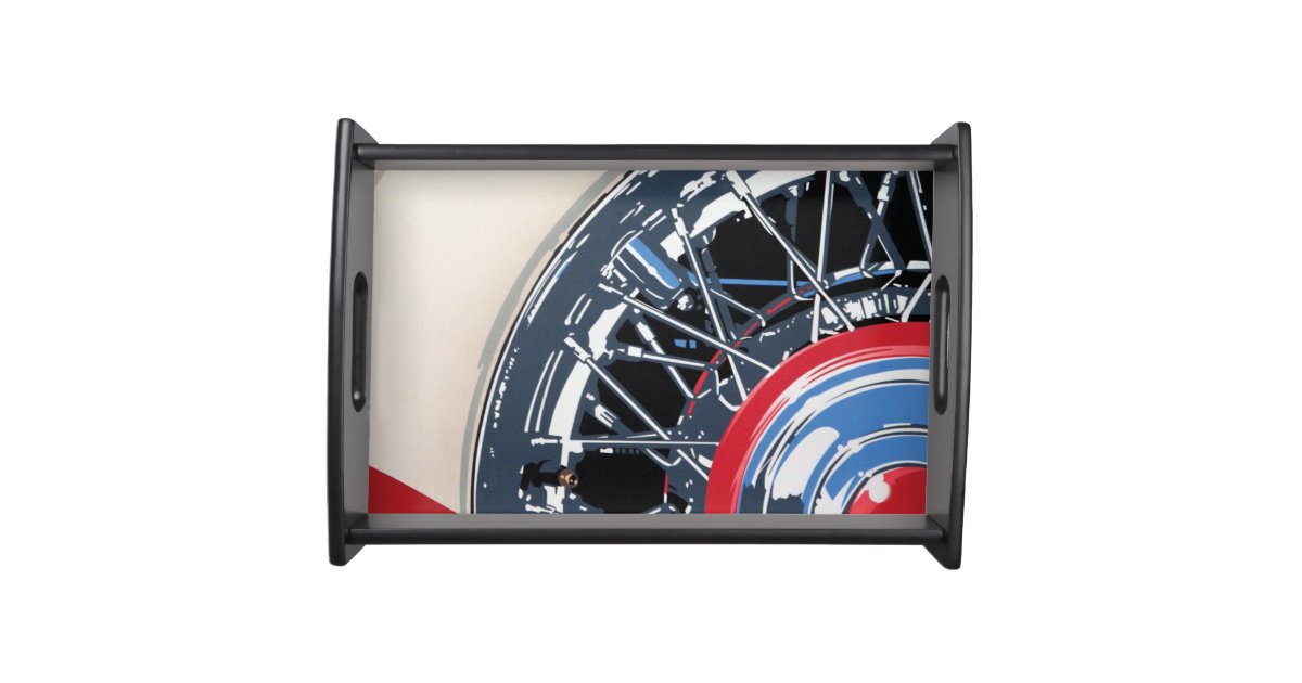 Wheel Serving Tray | Zazzle