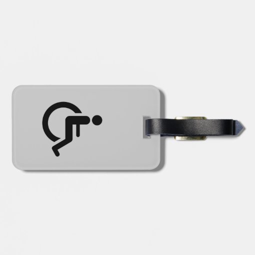 Wheelchair Access - Handicap Chair Symbol Luggage Tag | Zazzle