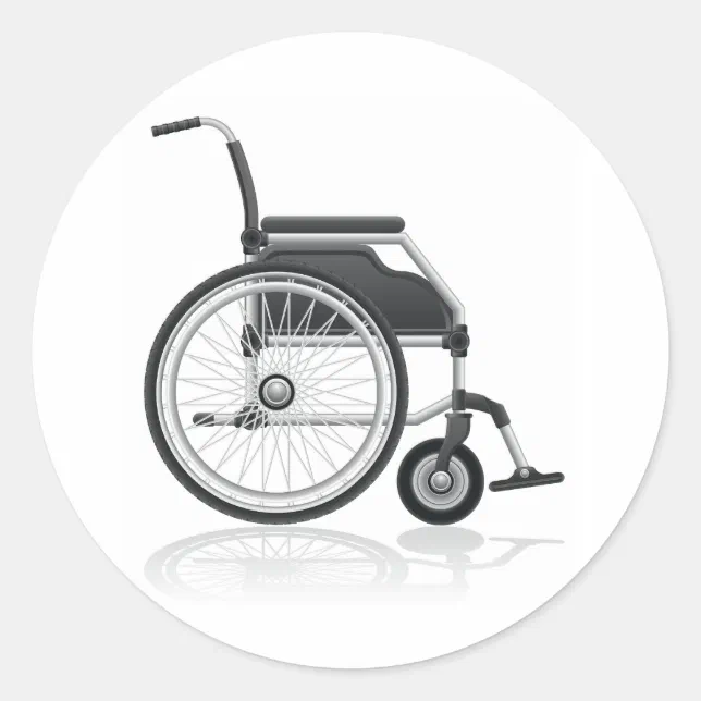 Wheelchair Stickers | Zazzle