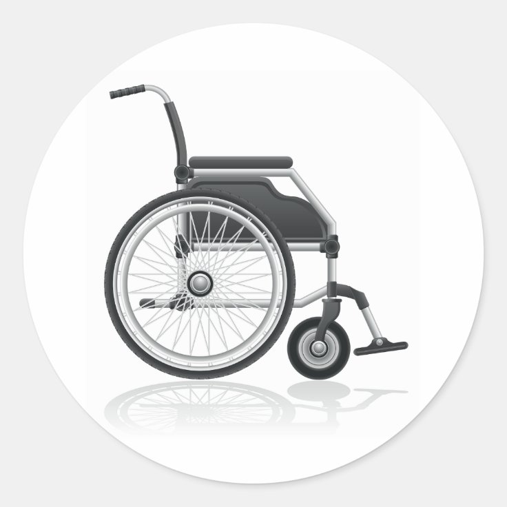 Wheelchair Stickers | Zazzle