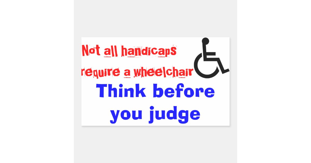 wheelchair stickers | Zazzle