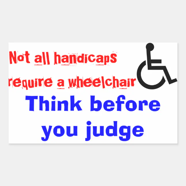 wheelchair stickers | Zazzle