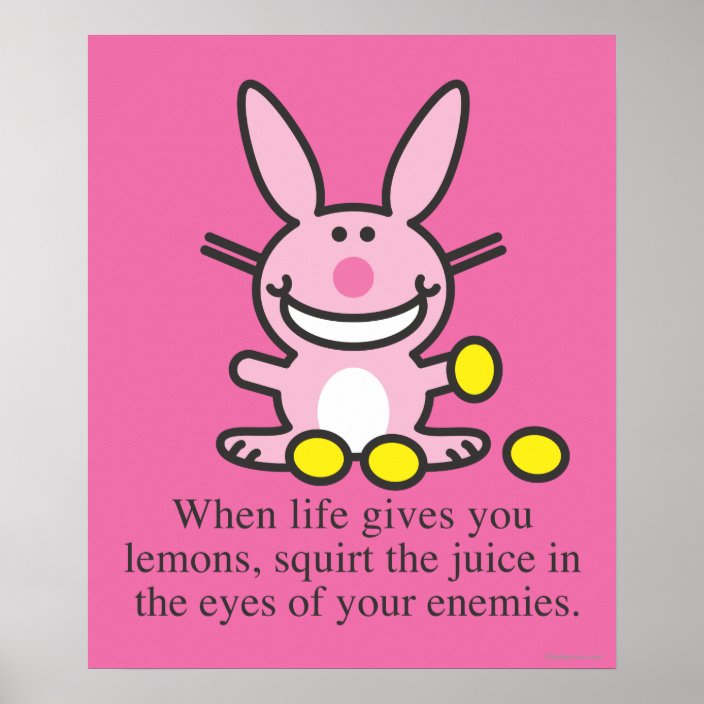 When Life Gives You Lemons Poster | Zazzle.com