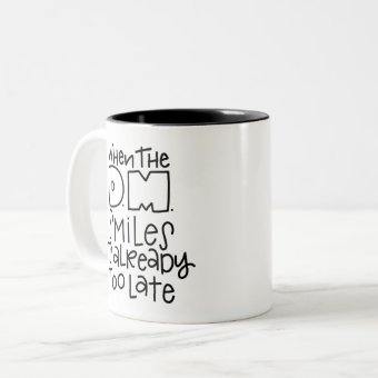 When the DM smiles... Two-Tone Coffee Mug | Zazzle
