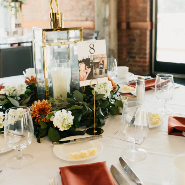 When We Were Age Table Numbers | Zazzle