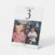 When We Were Age Table Numbers Pedestal Sign | Zazzle