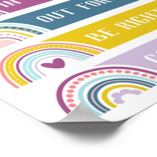 Where is School Nurse Office Door Sign Rainbow | Zazzle