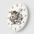 Where the Wild Things Are Characters Large Clock | Zazzle