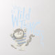 Where the Wild Things Are Quote - Blue Wall Decal | Zazzle