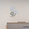 Where the Wild Things Are Quote - Blue Wall Decal | Zazzle