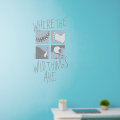 Where The Wild Things Are | Square Graphic Wall Decal | Zazzle