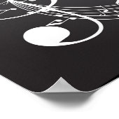 Where Words Fail MUSIC speaks Inspirational Quote Poster | Zazzle